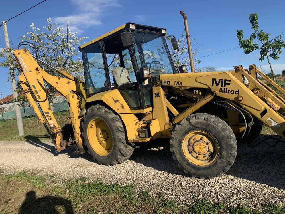 MF 50 HX 4X4 Bager Kombinirka - Bageri - OLX.ba