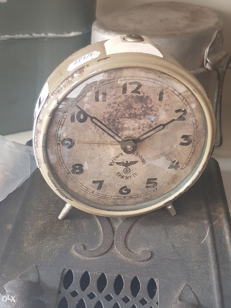 WW2 Njemački komodni veker sat - Zidni i Stoni Satovi - OLX.ba