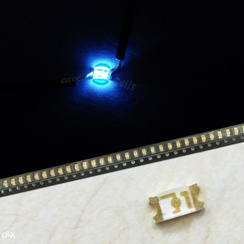 SMD SMT 1206 Super bright BLUE LED dioda arduino - Otpornici, diode i ...