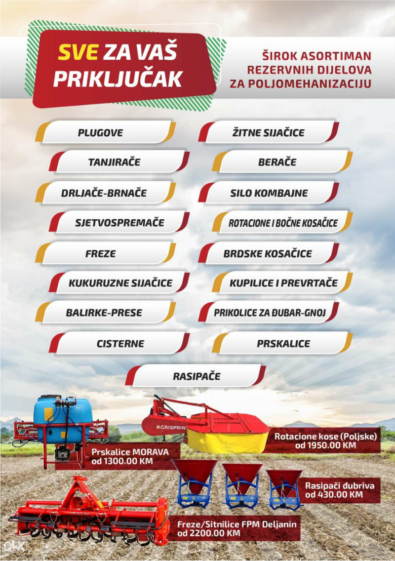 Olt Sijacica Mehanicka Kukuruzna - sijac za kukuruz - - Dijelovi - OLX.ba