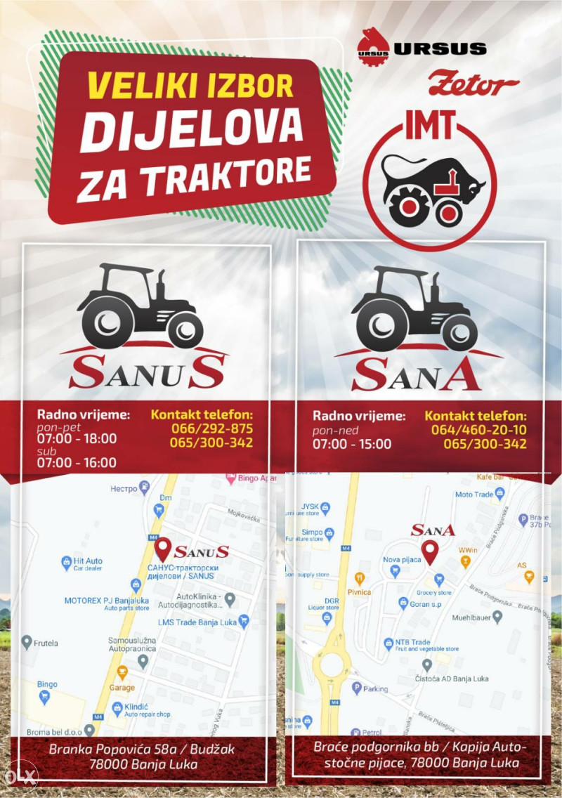 Olt Sijacica Mehanicka Kukuruzna - sijac za kukuruz - - Dijelovi - OLX.ba