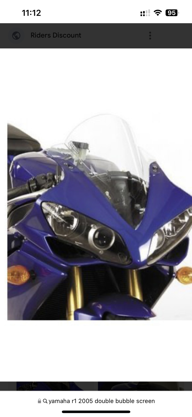 Yamaha R1 2004-2005 Wind screen - Viziri - OLX.ba