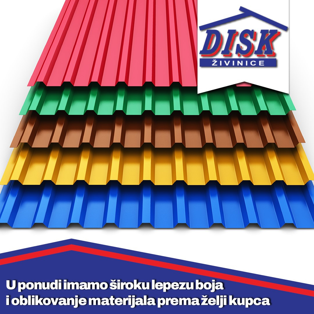 Trapezni lim - prva klasa TR 10 , TR 20 , TR 40 - Crijep - OLX.ba