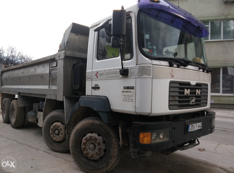 MAN 35.414, Kamion, kiper... - Teretna vozila - OLX.ba