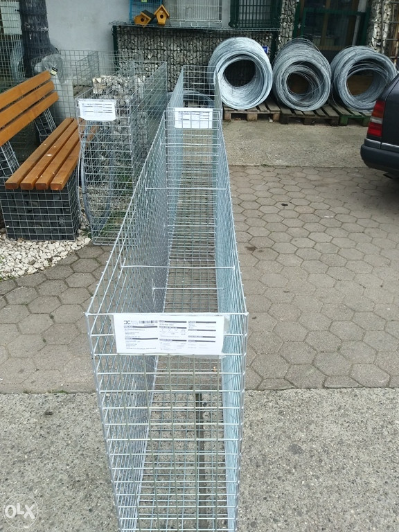 GABION OGRADA GABIONI UKRASNI DEKORATIVNI MOBILIJAR - Kamen i ploče za ...