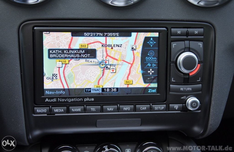 Mape za Audi Navigation plus RNS-E A3, A4 B7, A6, TT - Navigacija/GPS ...