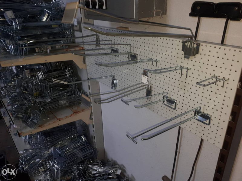 Kukice za markete, kukice za trgovine, kuke - Stalaže / Police - OLX.ba