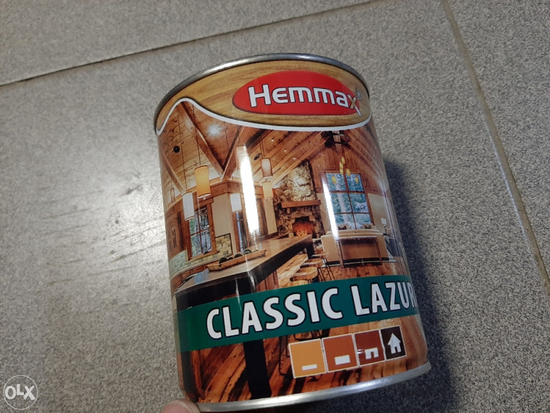 Hemmax boja za drvo CLASSIC LAZURA 750ml - Boje i lakovi - OLX.ba