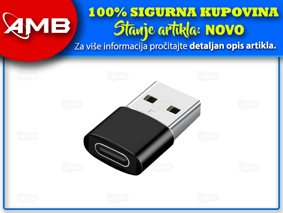 USB 2.0 na Type C adapter prelaz za slušalice i punjač - Kablovi - OLX.ba