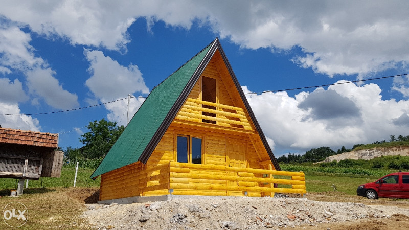 Brvnara Brvnare Drvene kuce Vikendice - Montažni objekti - OLX.ba