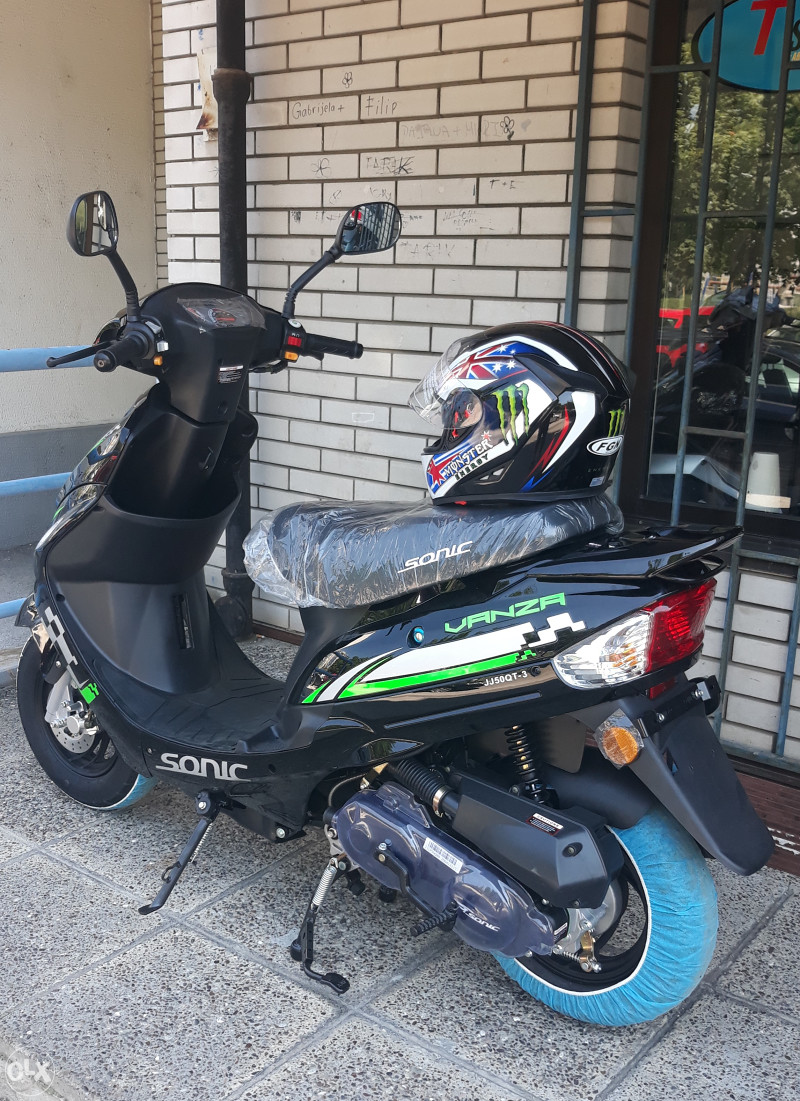 SKUTER MOTOCIKL MOTOR SONIC VANZA 50 - Motocikli - OLX.ba