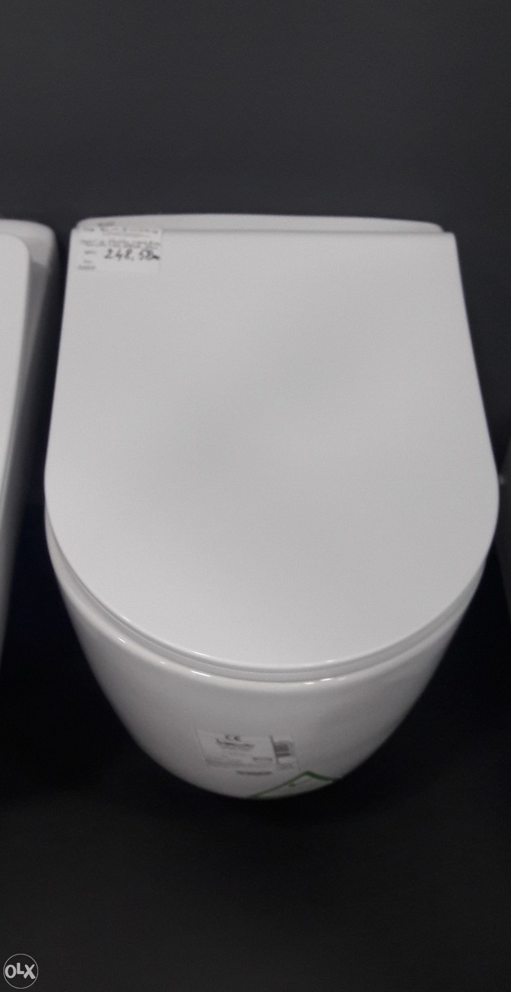 Rimless wc skoljka viseca + daska IDEVIT ALFA 204235 - WC šolje/školjke ...