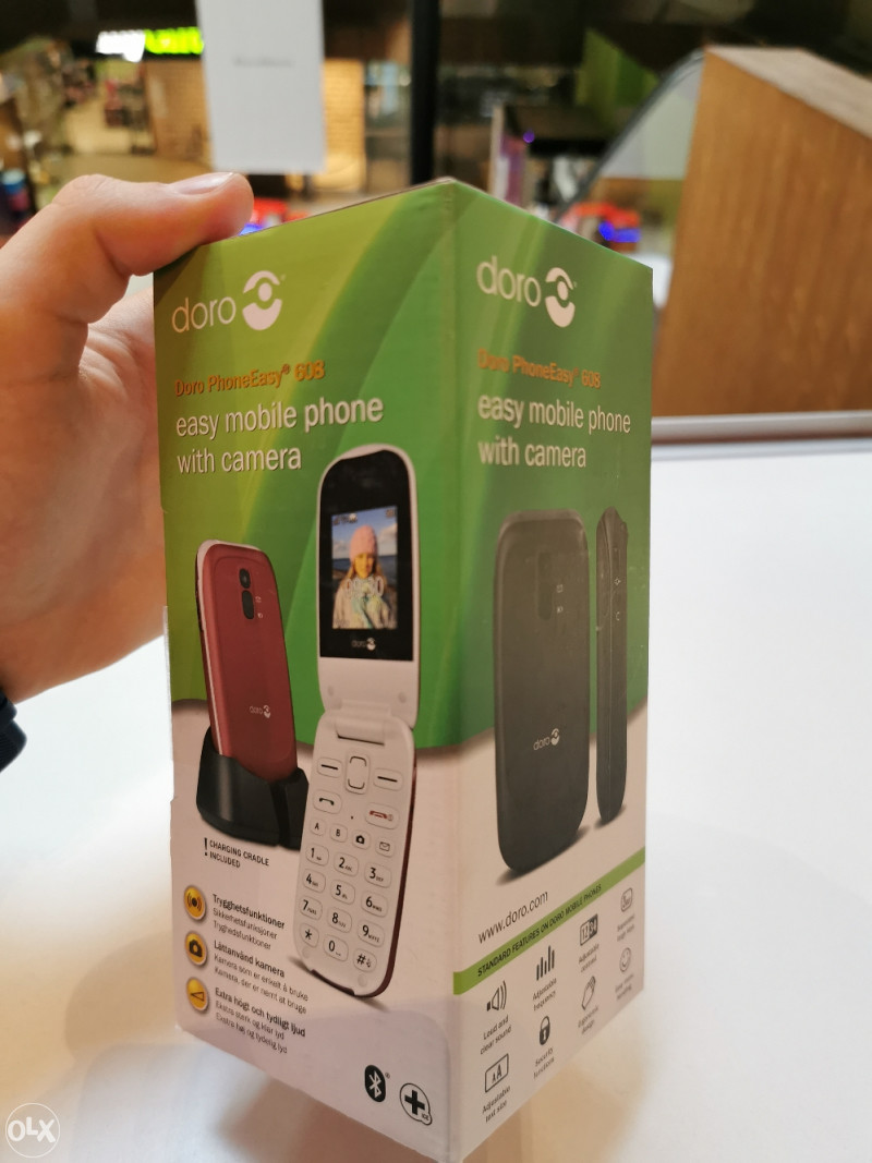 Mobitel Doro 608 Black Red - Mobiteli - OLX.ba