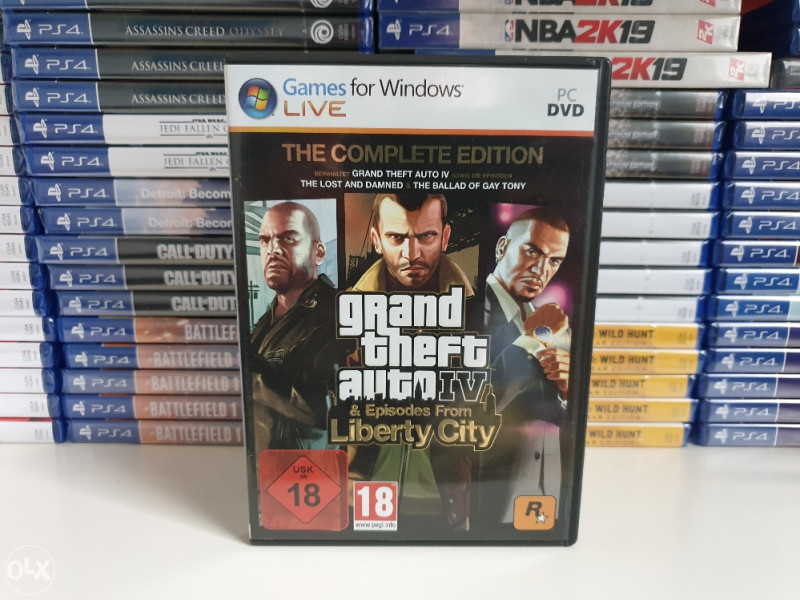 Grand Theft Auto GTA 4 IV Original PC DVD - Igre - OLX.ba