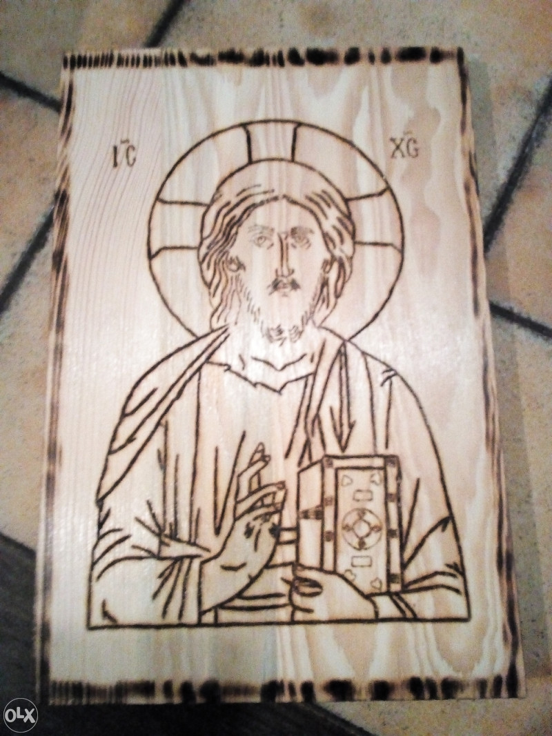 Pirograf ikone - Ikone i levhe - OLX.ba