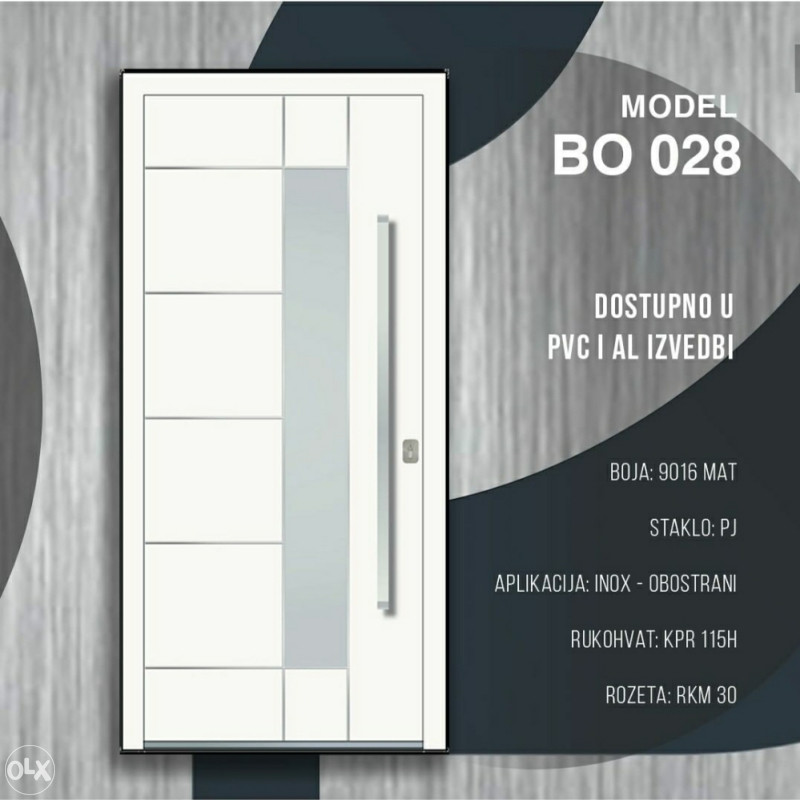 ALU PANELI ZA ULAZNA VRATA - Vrata - OLX.ba