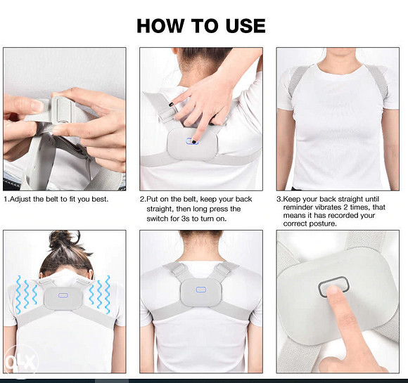 Pojas za ispravljanje ledja ramena pametni sa senzorom - Ostalo - OLX.ba