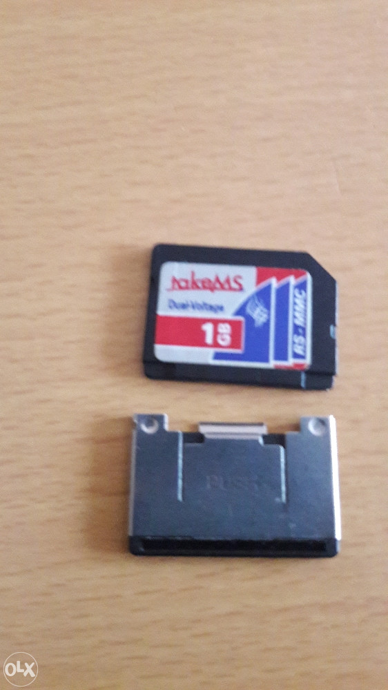 PC CARD ZA MULTIMEDIA CARD + KARTICE 1GB I 64MB - Memorijske kartice ...