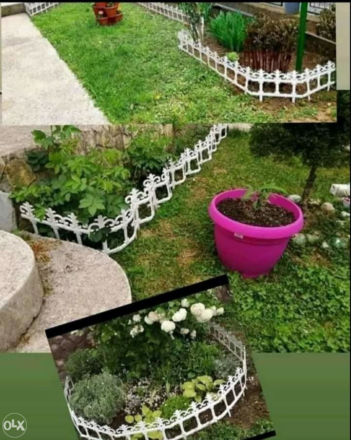 PVC ukrasna ograda za baštu 3mx60cm - Ograde - OLX.ba