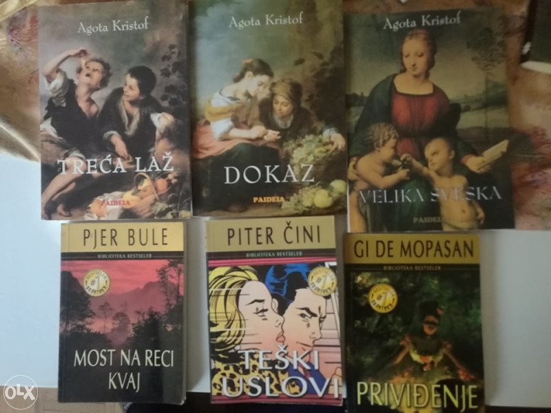 ŠEST KNJIGA PO 2 KM birajte - Beletristika - OLX.ba