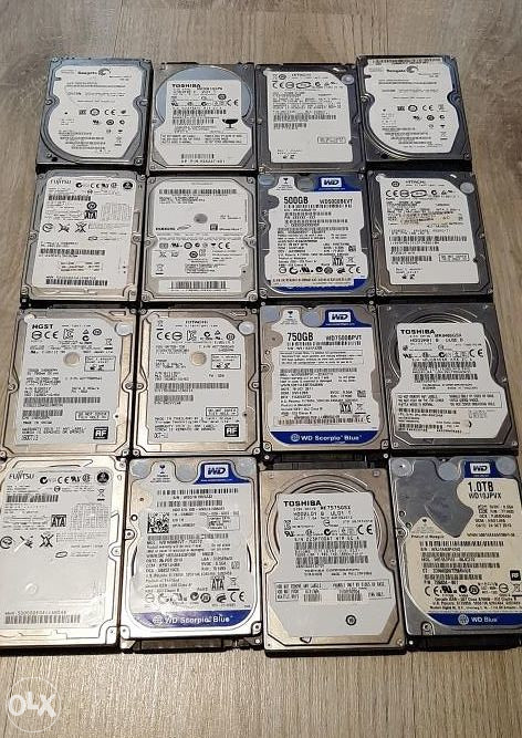 Hard disk diskovi HDD 40 komada - Hard diskovi (HDD) - OLX.ba