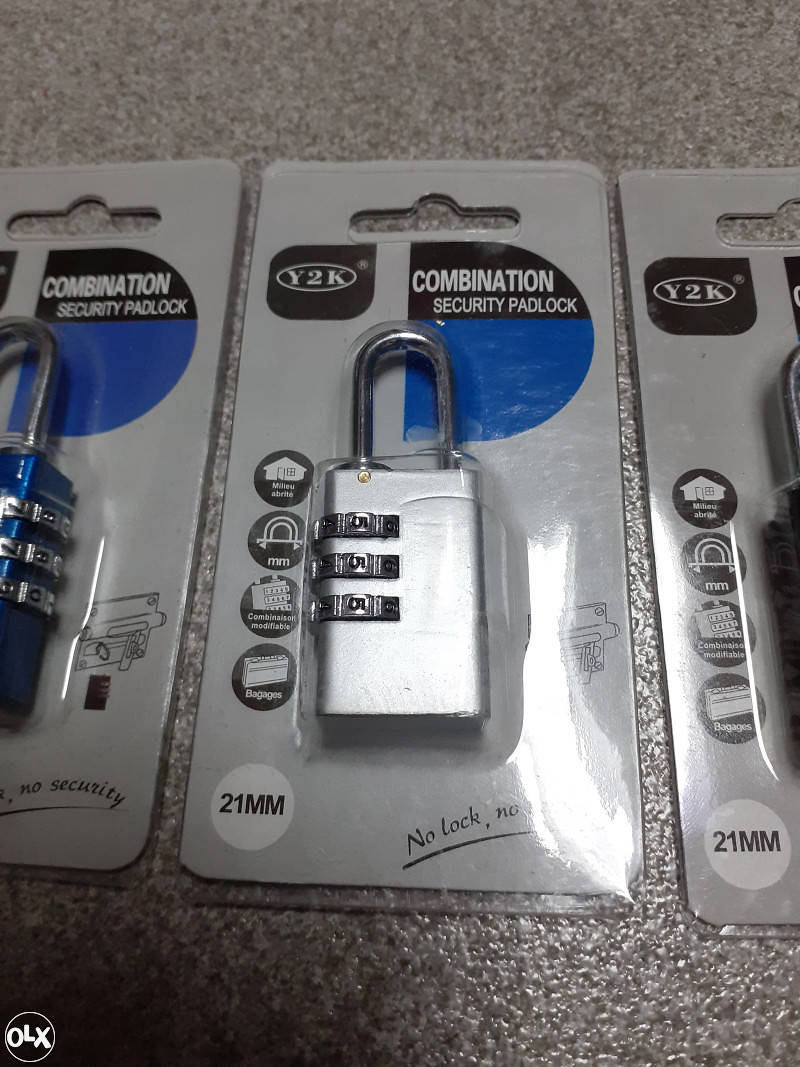 Katanac sa šifrarnikom za kofere i slično - Razni alati - OLX.ba