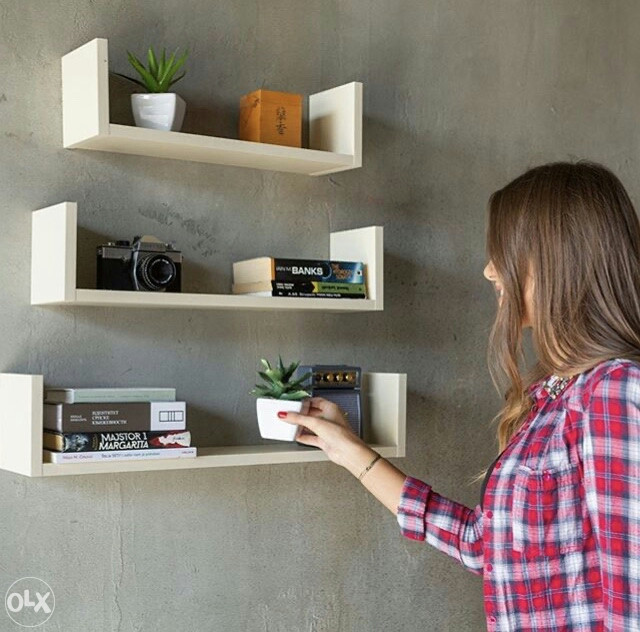 Zidne police - Skriveni nosaci - Police za zid - Police - Zidne ...