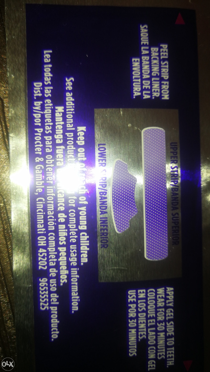 CREST 3D WHITE trakice za EXTREMNU BJELINU sminka - Izbjeljivanje zuba ...