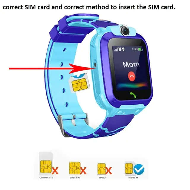 DJEČIJI SAT PAMETNI LBS /SIM / Q12 SMART WATCH - Smartwatch (pametni ...