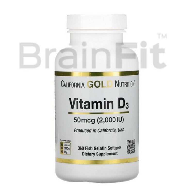 Vitamin D3 2000 iu, Vitamin D 3 2000iu, 360 Softgels - Suplementi ...