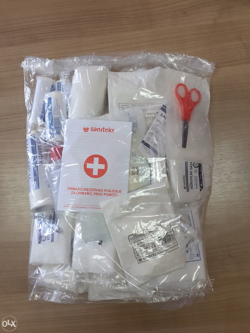 Ormar prva pomoc rezervno punjenje ormaric prve pomoci - Ostalo - OLX.ba