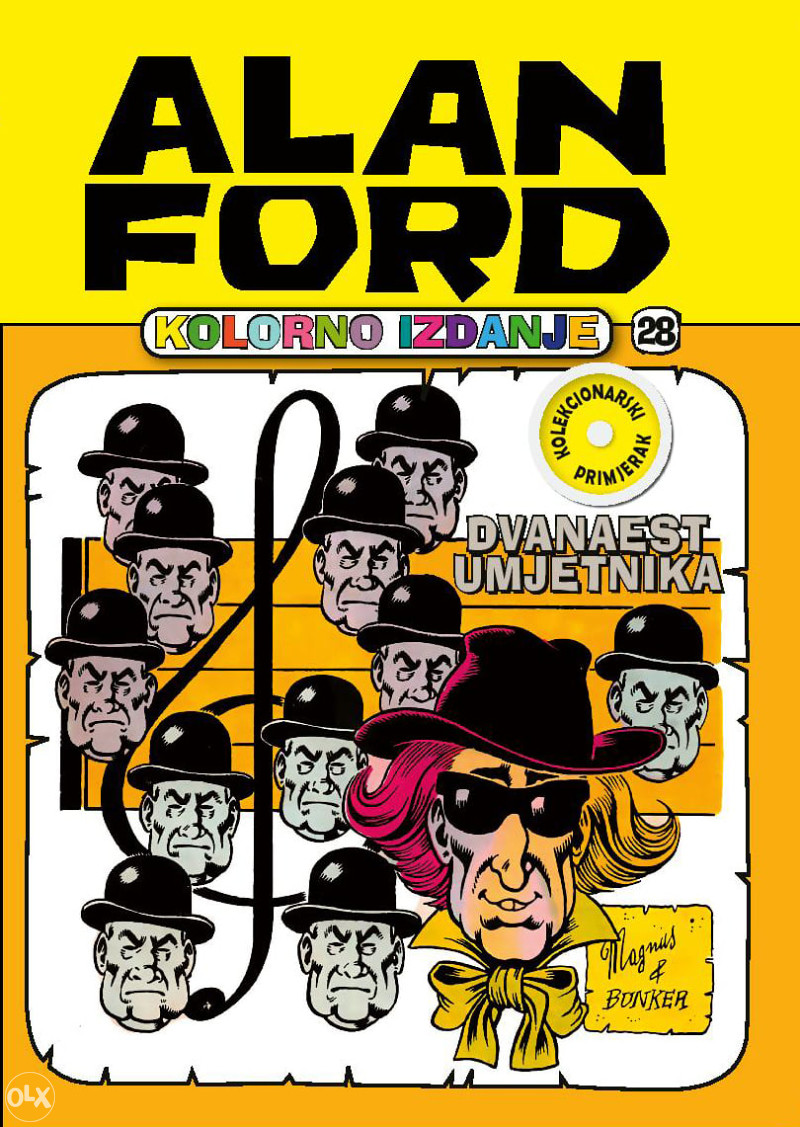 Alan Ford Kolor 28: Dvanaest umjetnika - Stripovi - OLX.ba
