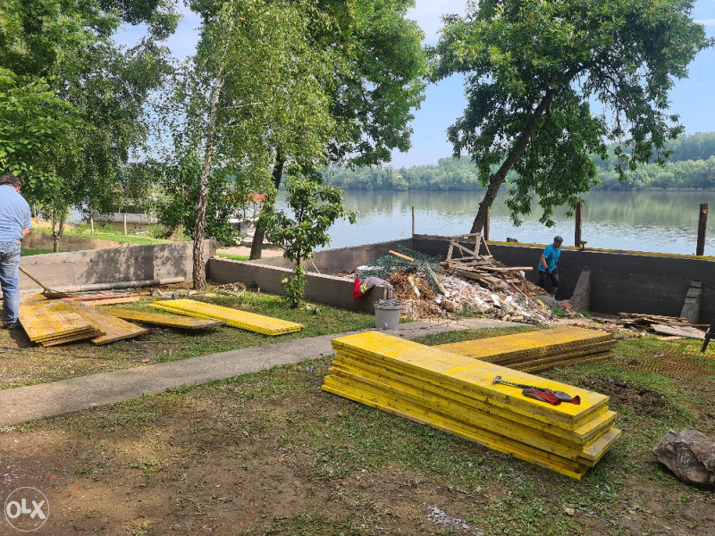 Parapeti, ograda, cokla, potporni zid betoniranje - Betonski radovi ...