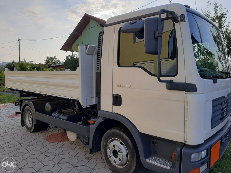 Kamion man 8/180 ks kiper - Teretna vozila - OLX.ba