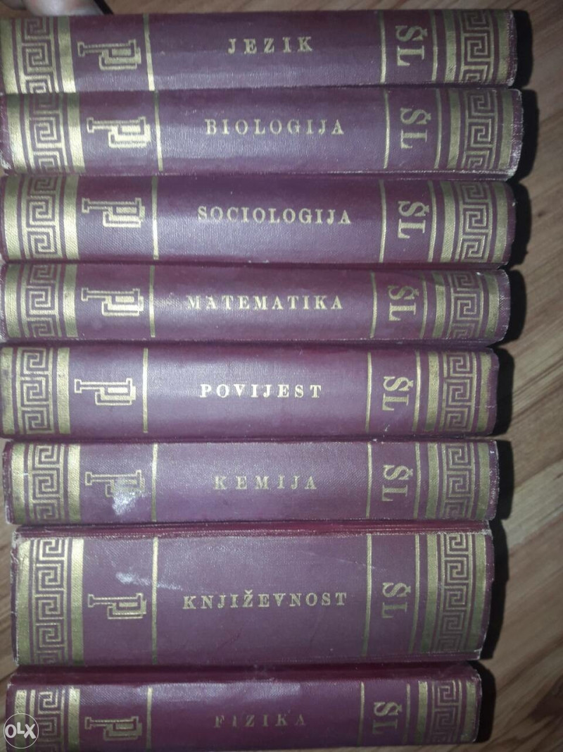 PRODAJEM SKOLSKI LEKSIKONI IZ 1967 GOD. 8 KOMADA - Enciklopedije - OLX.ba