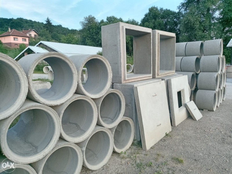 Betonske cijevi i rigole - Betonska galanterija - OLX.ba