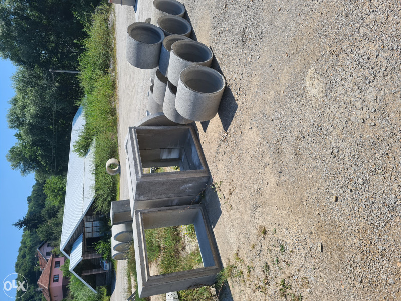 Betonske cijevi i rigole - Betonska galanterija - OLX.ba