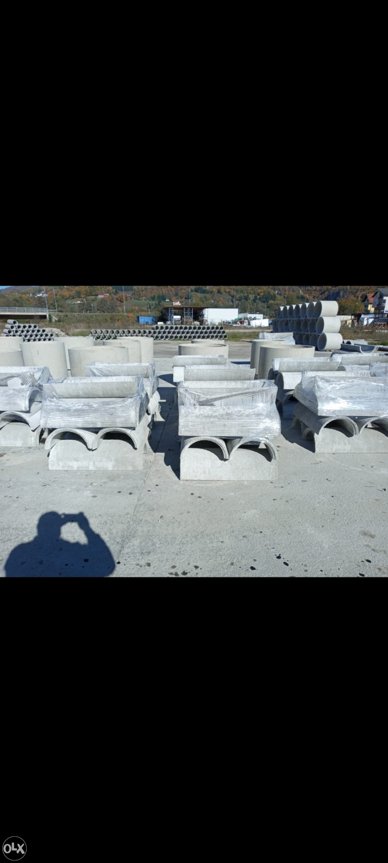 Betonske cijevi i rigole - Betonska galanterija - OLX.ba