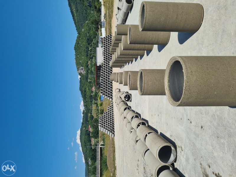 Betonske cijevi i rigole - Betonska galanterija - OLX.ba