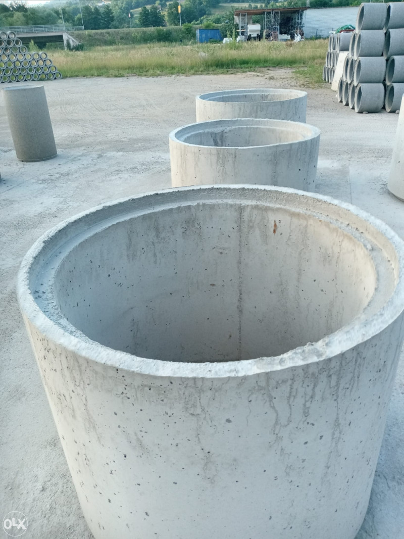 Betonske cijevi i rigole - Betonska galanterija - OLX.ba