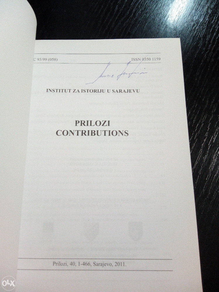 Prilozi, Contributions, Institut za istoriju u Sarajevu - Stručne - OLX.ba