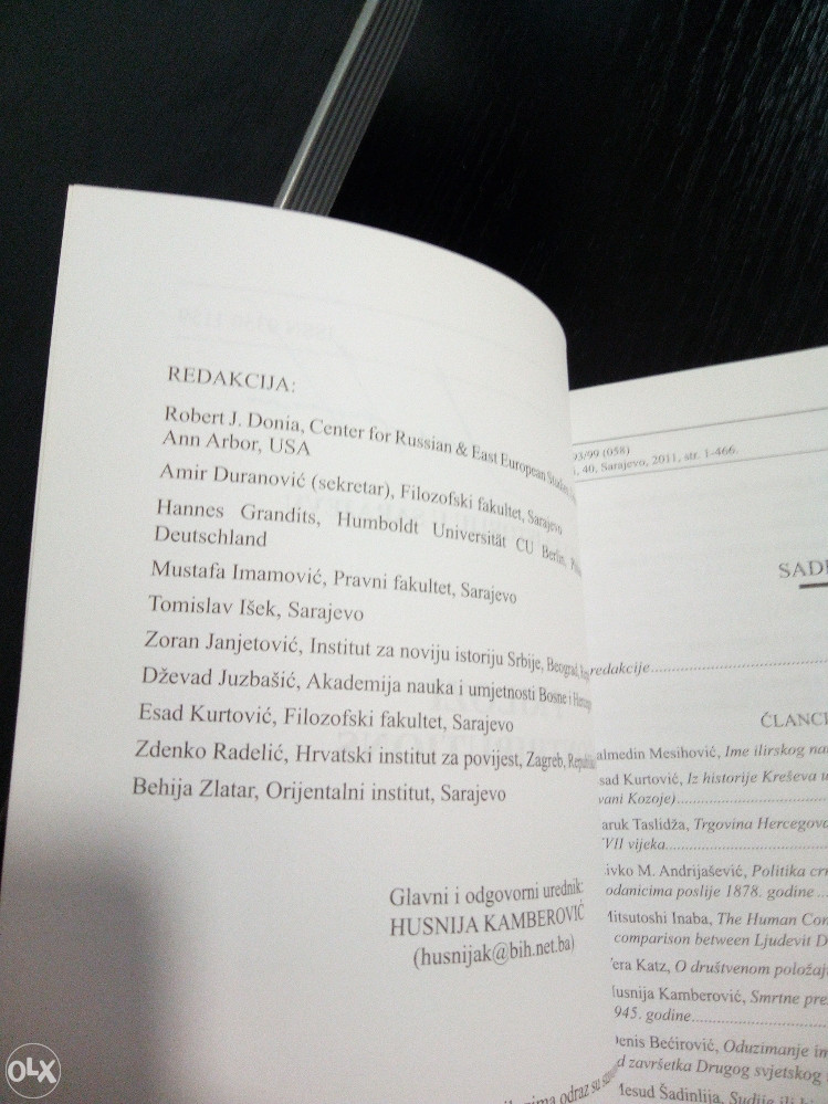 Prilozi, Contributions, Institut za istoriju u Sarajevu - Stručne - OLX.ba