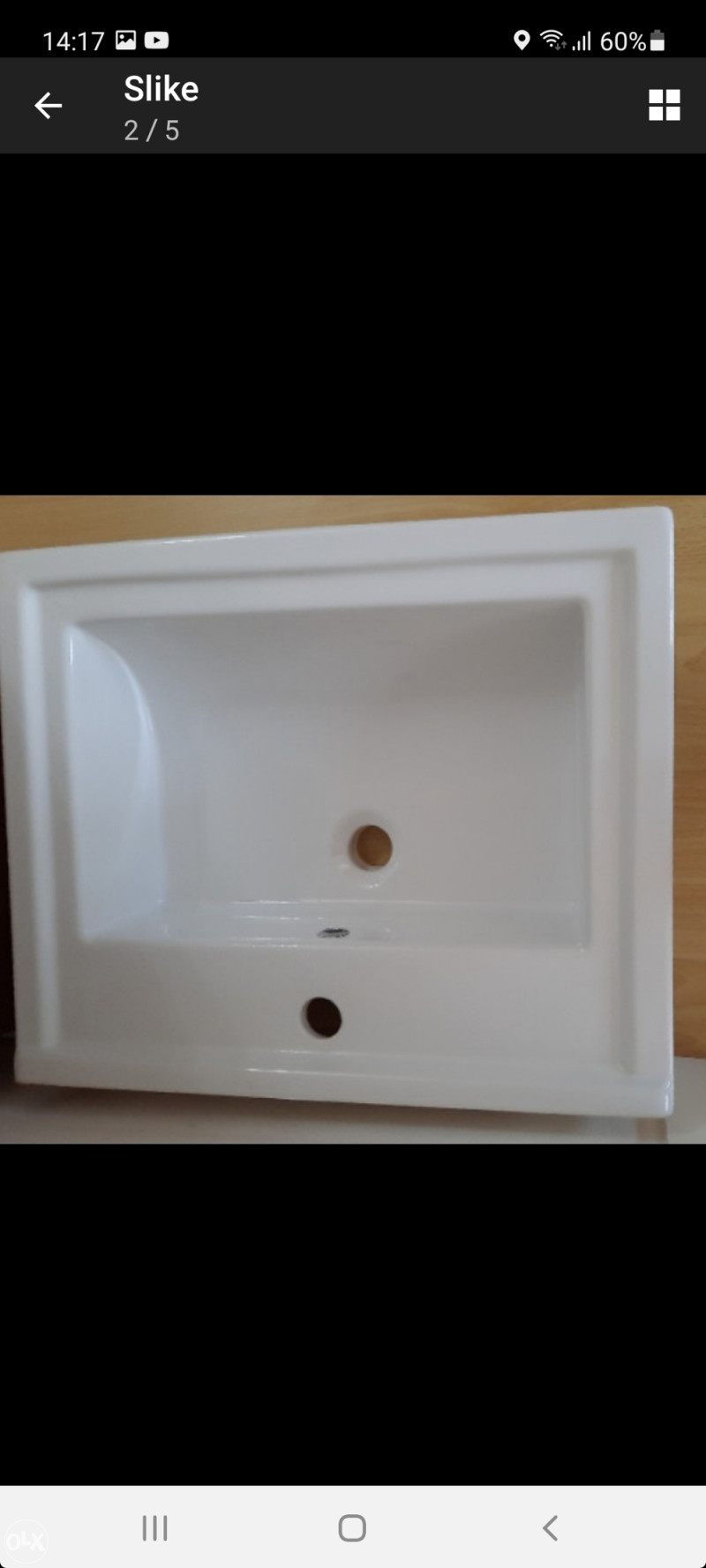 UMIVAONIK NADGRADNI 60X50cm. - Umivaonici/Lavaboi - OLX.ba