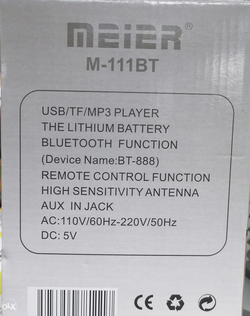 Radio Meier M-111BT Usb,Bluetooth /novo/ - Radio i walkman uređaji - OLX.ba