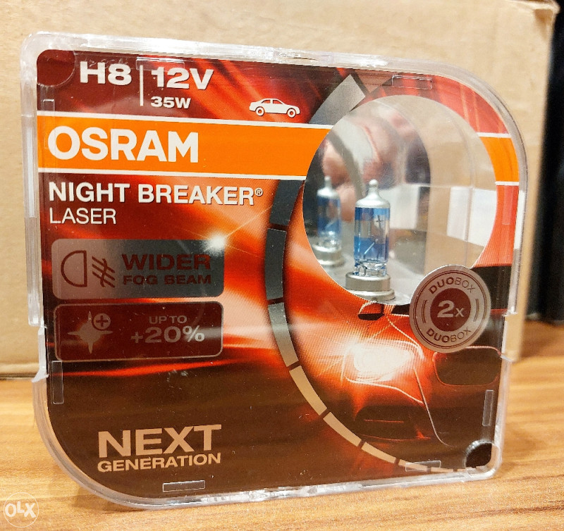 OSRAM NIGHT BREAKER LASER +150% H7 H4 H3 H1 NOVO! - Sijalice - OLX.ba