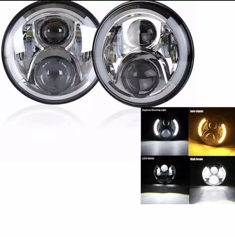 LED FAROVI 7" / 18cm Jeep Patrol Pajero Lada Defender - Farovi i Štopke ...