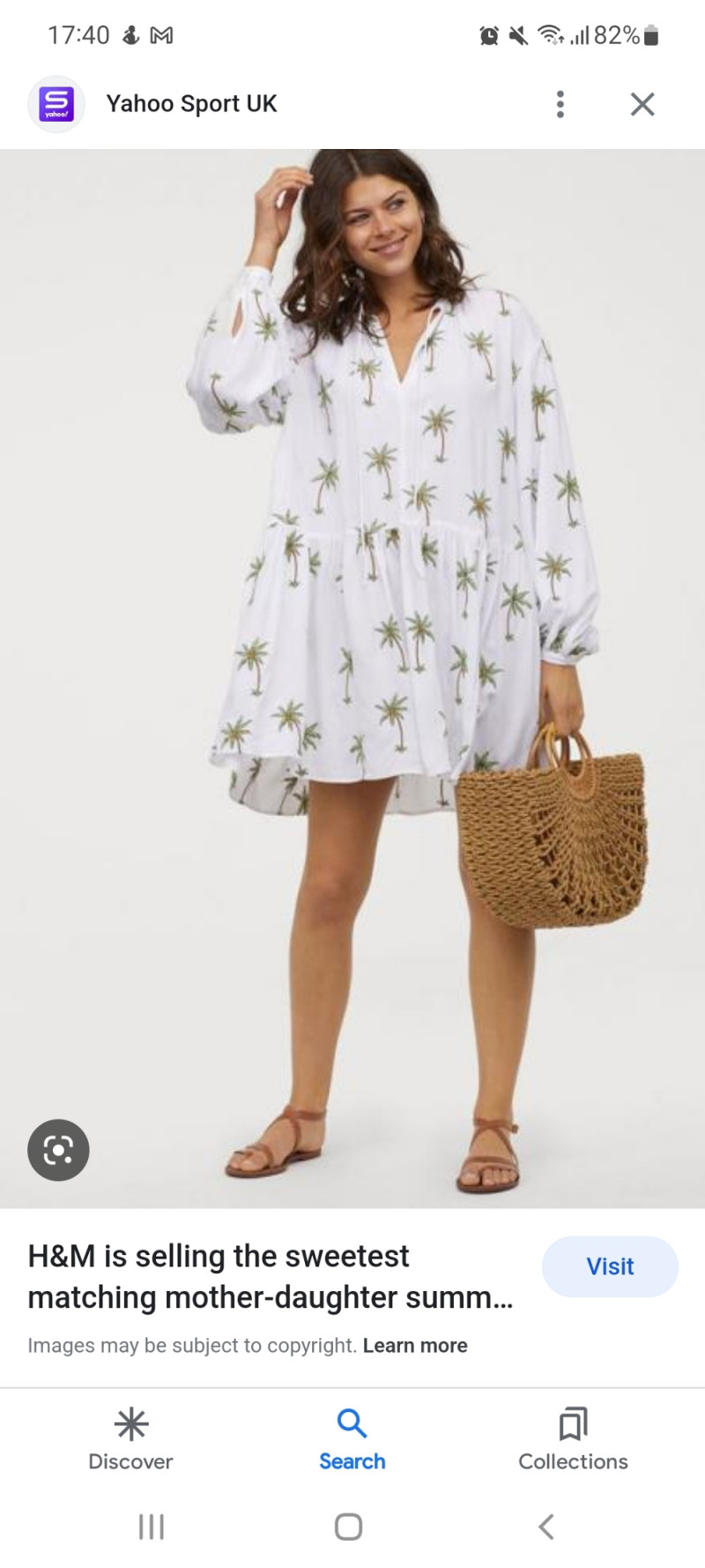 Hm haljina palma print - Haljine - OLX.ba