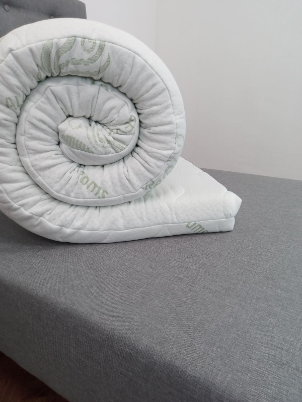Nadmadrac Aloe Vera memory pjena 8+1cm , 180x200 - Madraci - OLX.ba