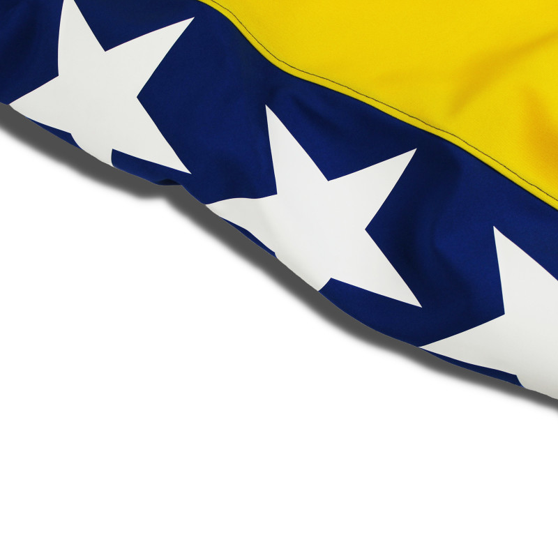 Zastava BiH PREMIUM 2 x 1 m (šivena) - Zastave - OLX.ba