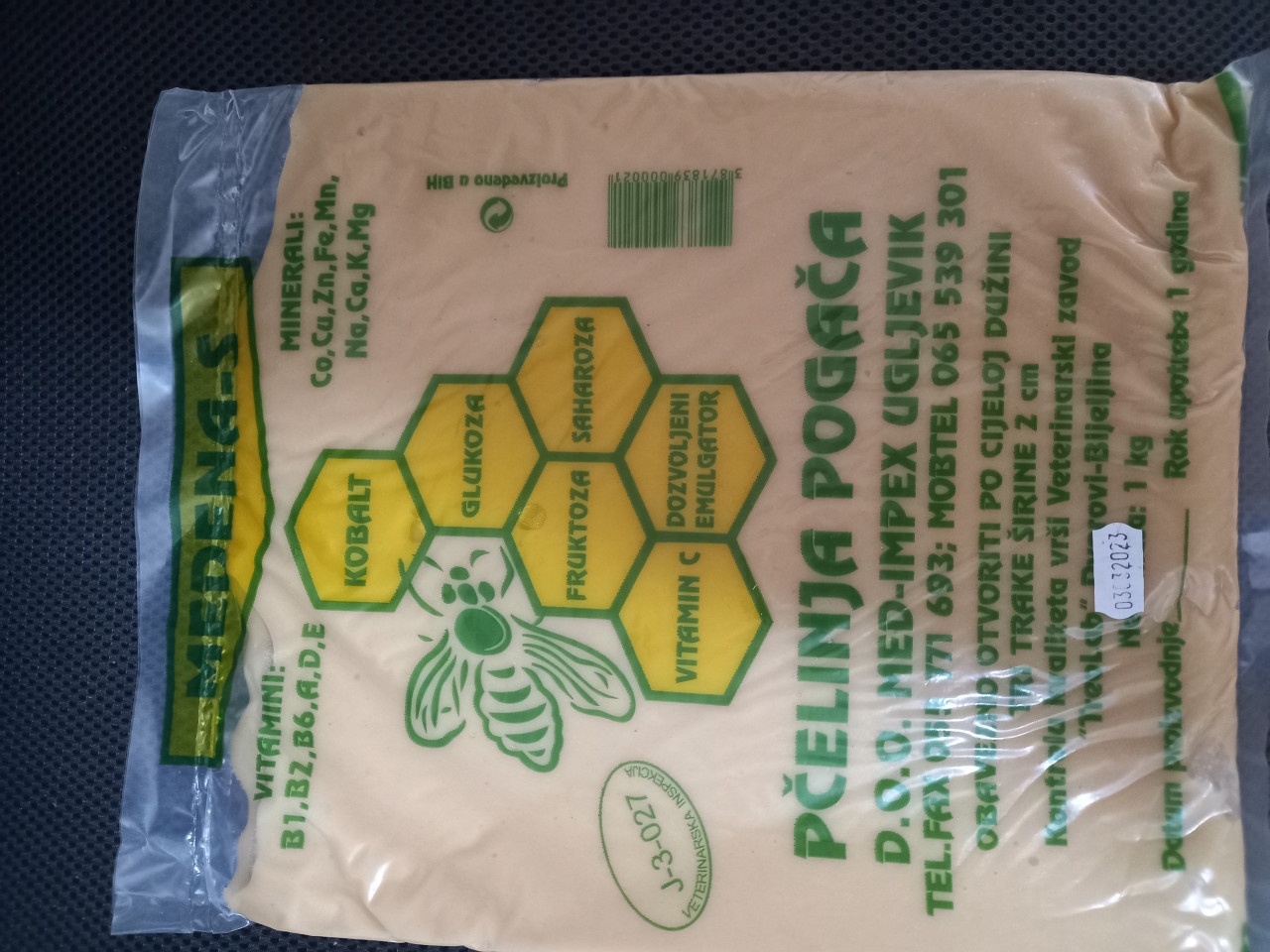 Pogaca za pcele - stimulativna - Oprema za pčelarstvo - OLX.ba